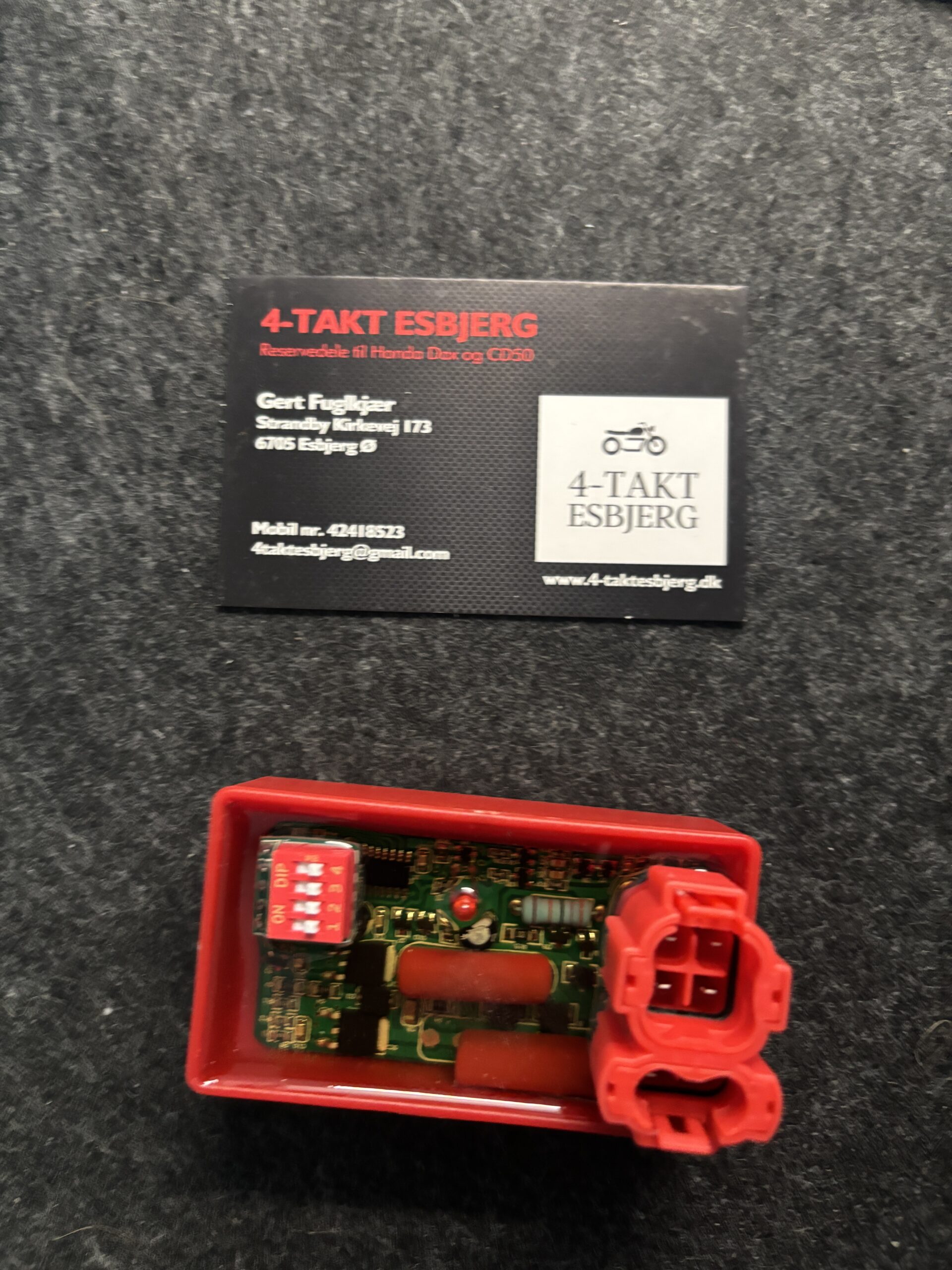 CDI Box (justerbar), 6 PIN stik til Honda Benly 12V - 4-takt Esbjerg